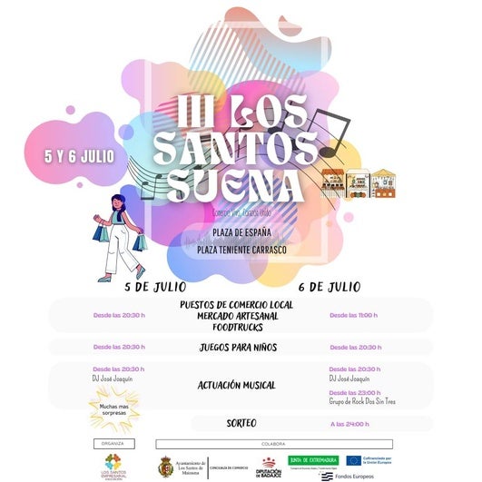 Los días 5 y 6 de julio 'Los Santos Suena' | Hoy